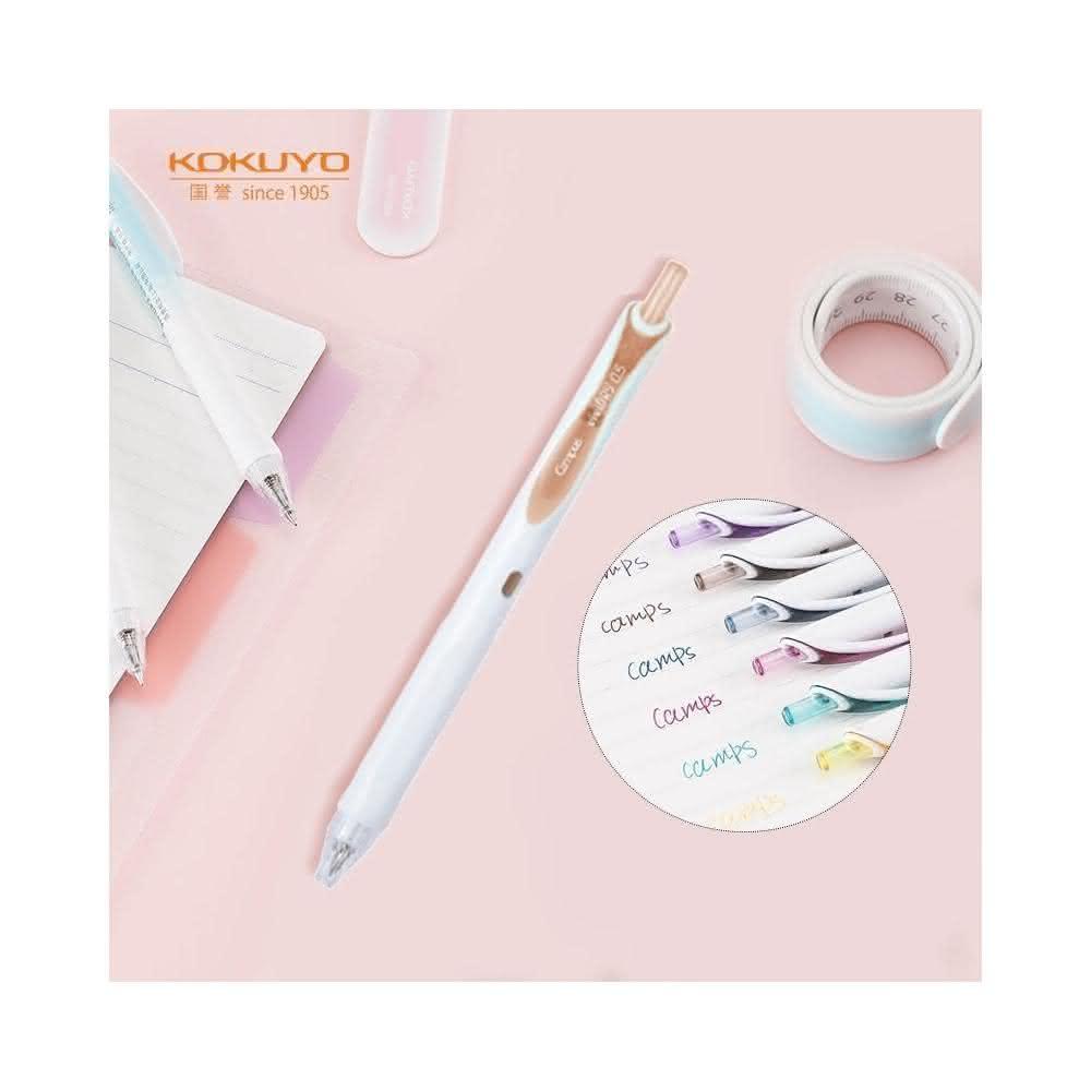 【KOKUYO】KOKUYO Campus viviDRY速乾中性筆0.5mm-棕色墨水1入