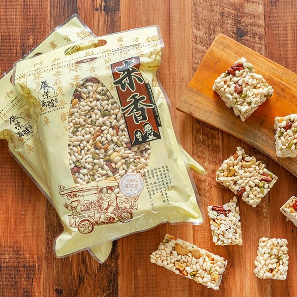 【展榮商號】傳統手工爆米香(古早味米香、花生米香、五穀米香)