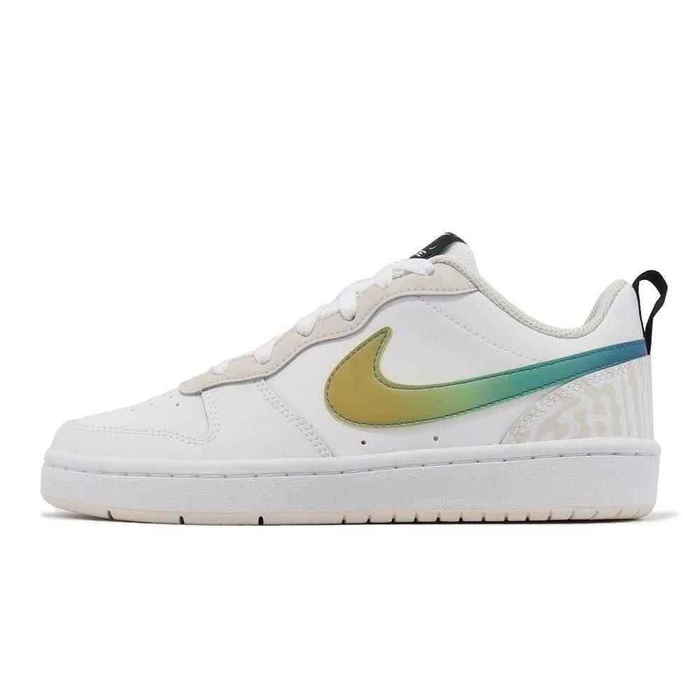 【NIKE 耐吉】NIKE COURT BOROUGH LOW 2 SE GS 女鞋 休閒鞋 FJ7692-191 - momo購物 ...