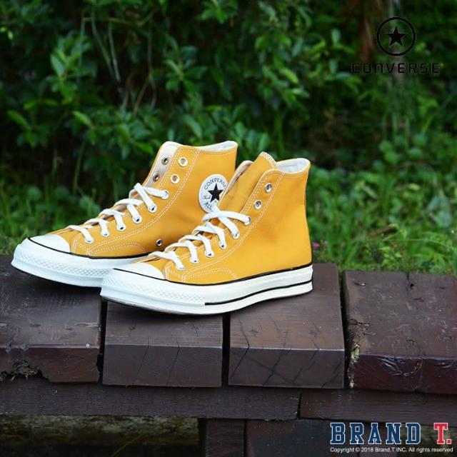 【BRAND T.INC】CONVERSE CHUCK TAYLAR 70S 1970 162054C 三星標余文樂黃高帆布鞋