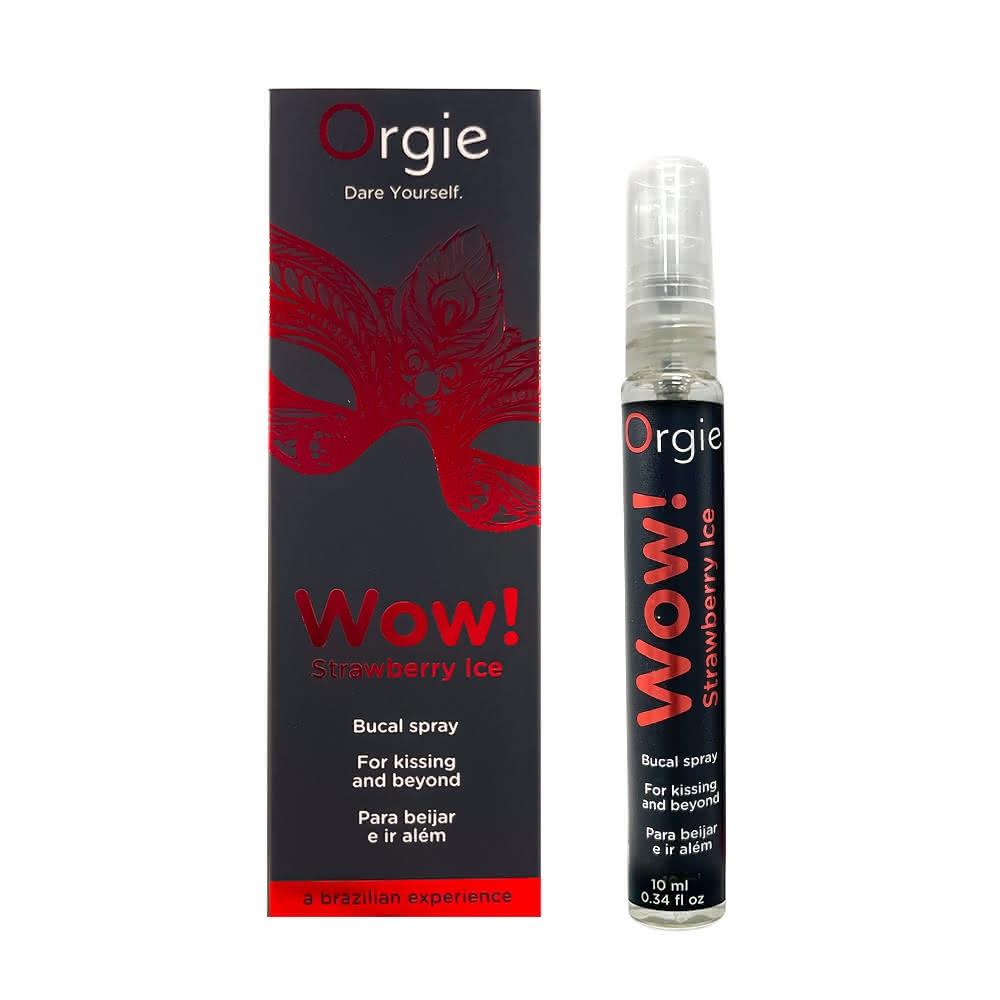 【ORGIE】Wow! Strawberry Ice Bucal spray｜薄荷草莓口交噴霧 10ml