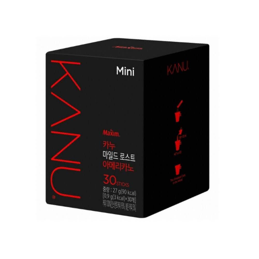 【Maxim】30T/盒－韓國 Maxim KANU 美式黑咖啡 輕度烘焙 MINI即溶咖啡包(悠西將) - momo購物 - 2024年09月