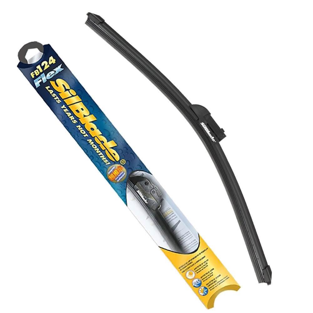 【SilBlade】Mercedes Benz C Class W205 / GLC X253 X205 專用(Flex軟骨超撥水矽膠雨刷)