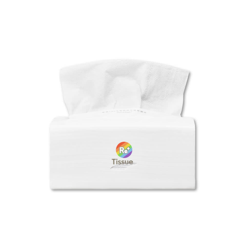 ReTissue 彩虹平權款 - 100抽/100包(永續/再生/抽取/環保/再生/平權)