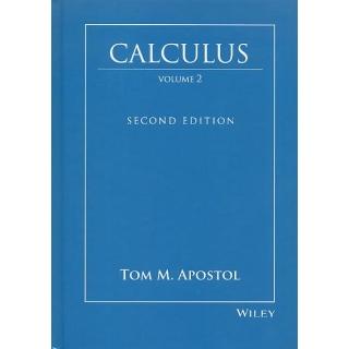【JOHN WILEY】Calculus Volume 2 2/e APOSTOL 9780471000075 - momo購物 - 2024年09月