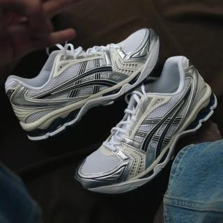 『Pills Select』Asics Gel-Kayano 14 跑步鞋 女鞋 白黑銀 穿搭 1202A056-109