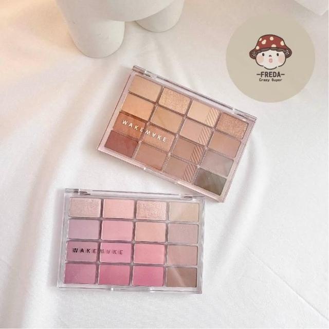 【WAKEMAKE】16色眼影盤(WAKEMAKE 16色眼影盤 眼影 WAKE MAKE 16格頰彩盤 16色 眼影) - momo購物 - 2024年09月