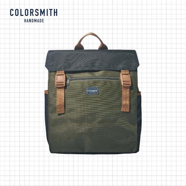 【COLORSMITH】CR2．方型質感後背包小．CR2-1325-NB-S(台灣原創品包包品牌) - momo購物 - 2024年09月