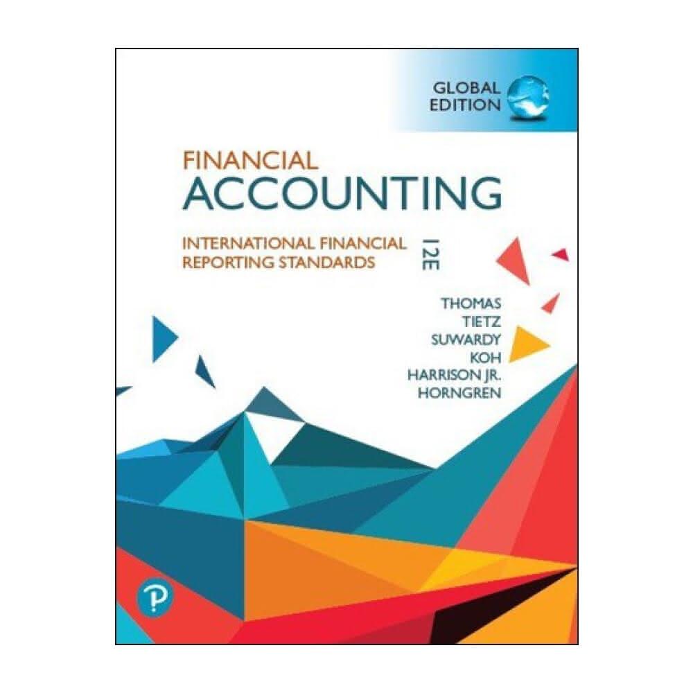 【Pearson】Financial Accounting International Financial Reporting ...