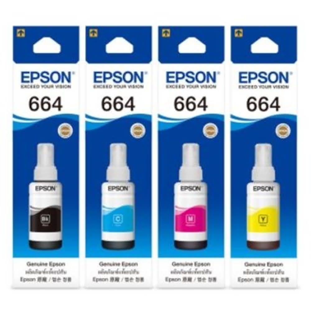 EPSON T664100 T664200 T664300 T664400原廠墨水(EPSON T664 T664100 T664200 ...
