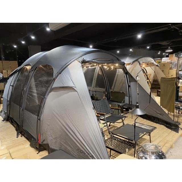 【KOVEA】Ghost Plus四環蟲帳灰色限定版(一房一廳 隧道帳 94愛露營)