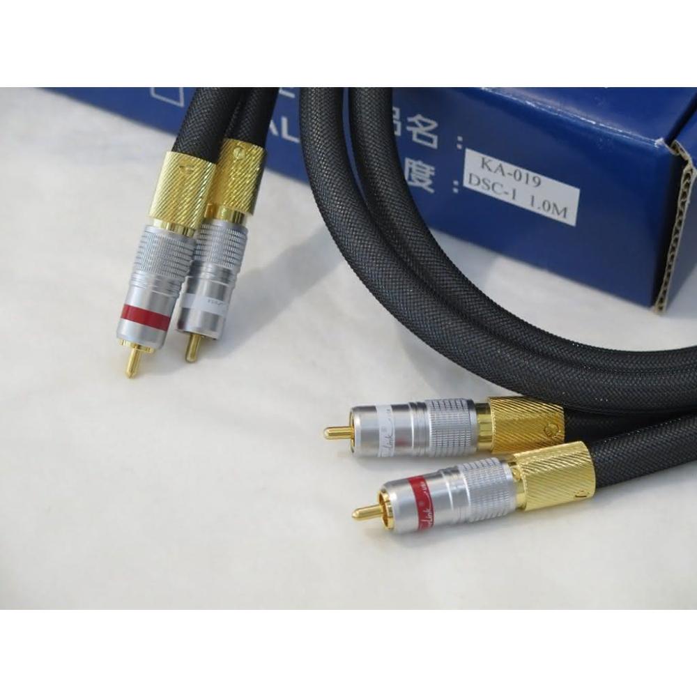 賽門音響 一對絕對超值的德城 DC Cable DSC-1 訊號線1M可當數位線