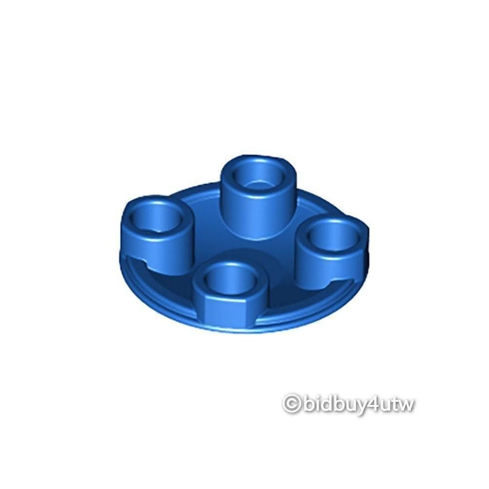 【LEGO 樂高】零件一組25入 圓形平板 2654 藍色 4208686(樂高零件)