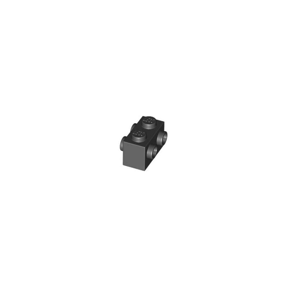 【LEGO 樂高】零件一組10入 變形磚 1x2 52107 黑色(樂高零件)