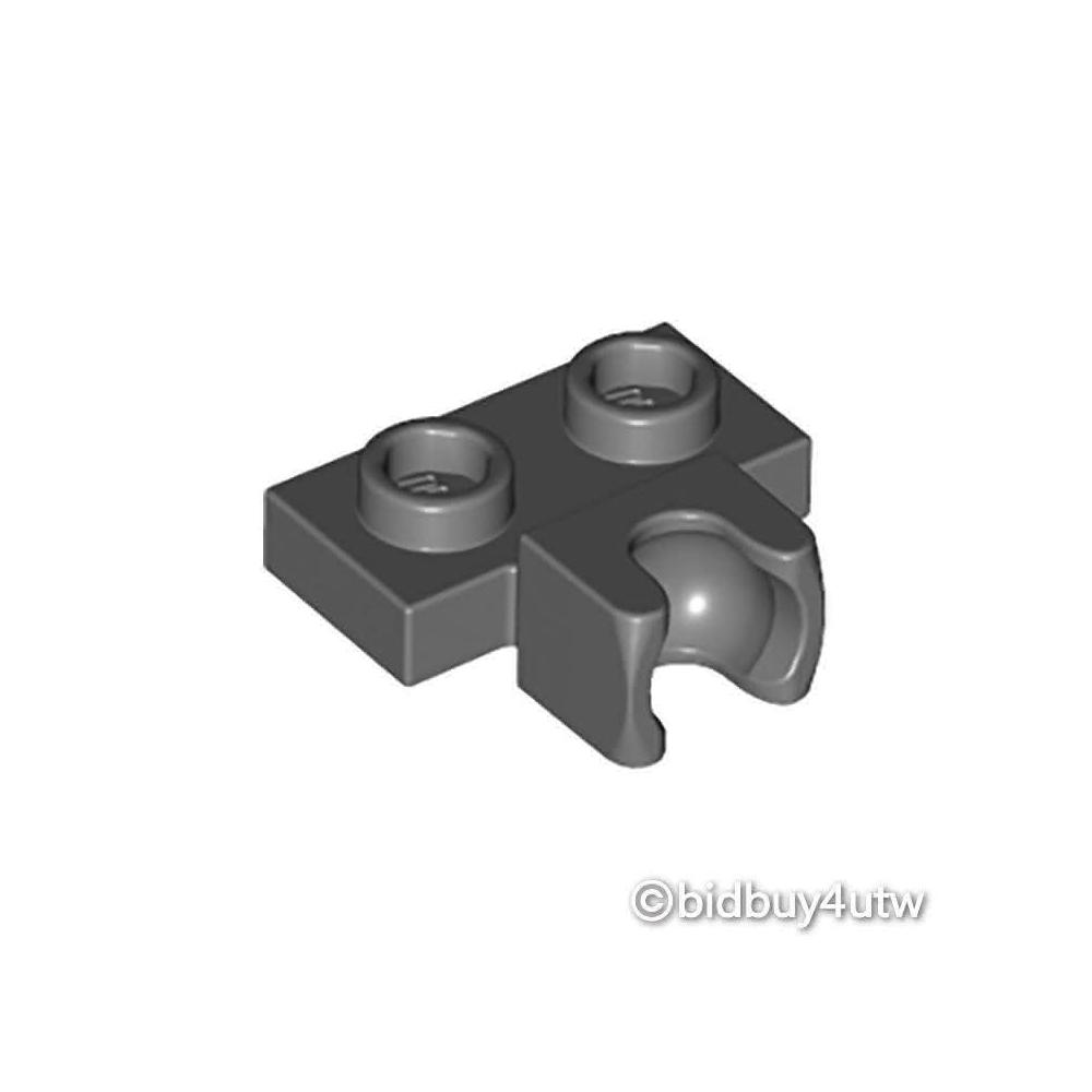 【LEGO 樂高】零件一組10入 變形平板磚 1x2 14704 深灰色 6146792(樂高零件)