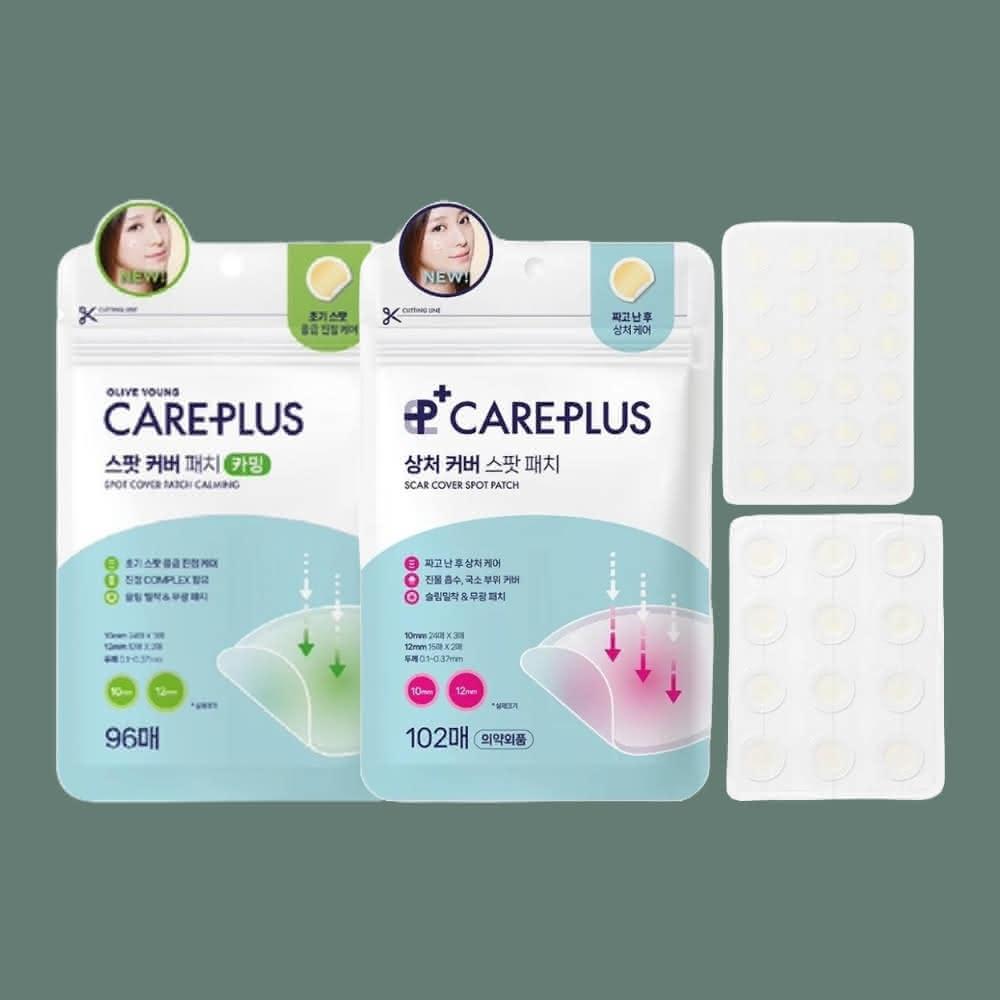 【careplus】超薄隱形痘痘貼 102枚入(韓國Olive Young 范冰冰痘痘貼) - momo購物 - 2024年09月
