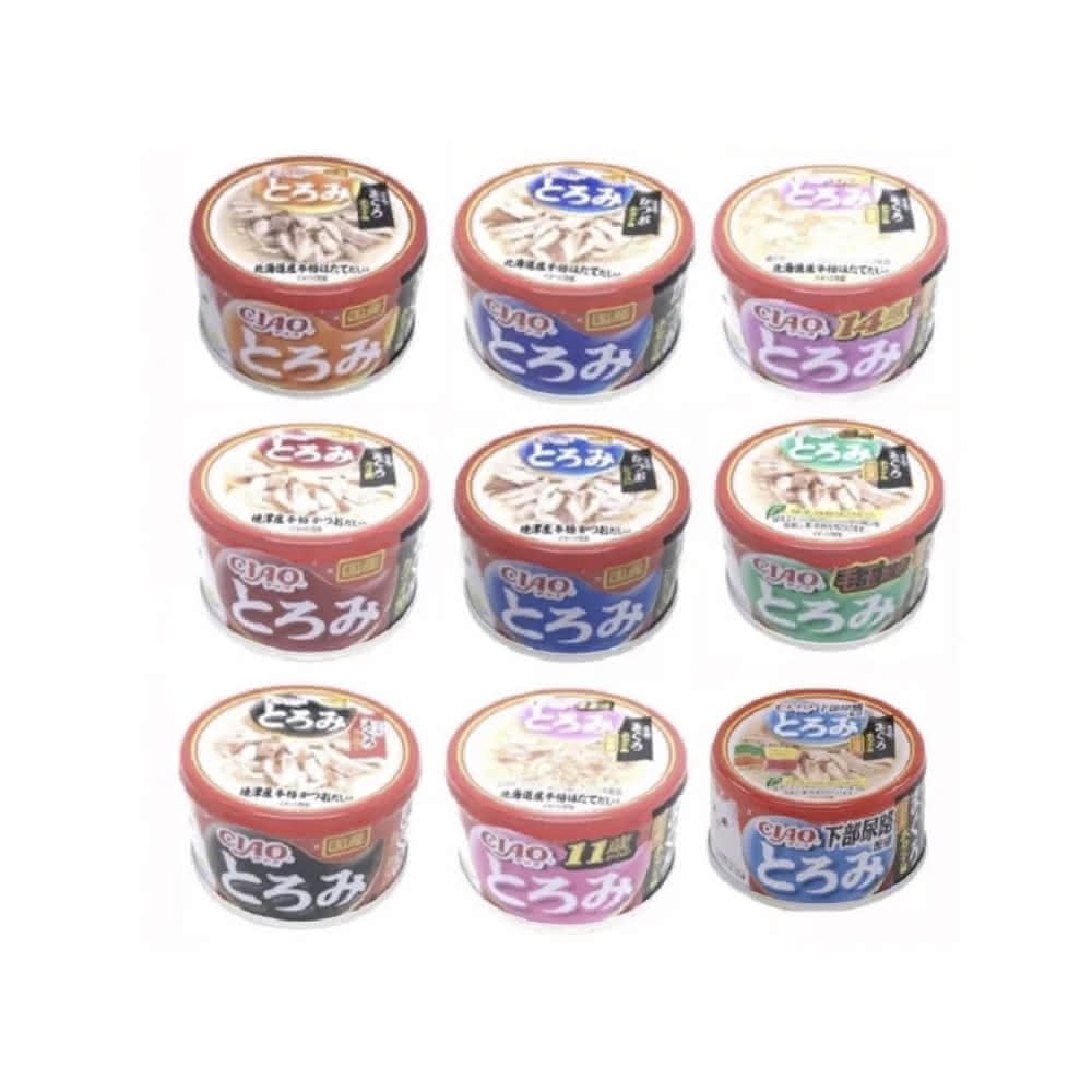 【CIAO】CIAO罐頭 多樂米 濃厚罐 濃湯罐 85G*24罐(CIAO罐頭 貓罐頭 貓咪點心 貓咪食品 貓罐頭 副食罐 貓零食)