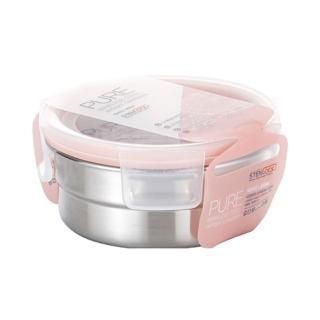 【StenLock】韓國304不鏽鋼圓型保鮮盒 300ml(PURE 圓形 防漏餐碗 飯碗 便當盒 輕 外帶碗 泡菜盒) - momo購物 - 2024年09月