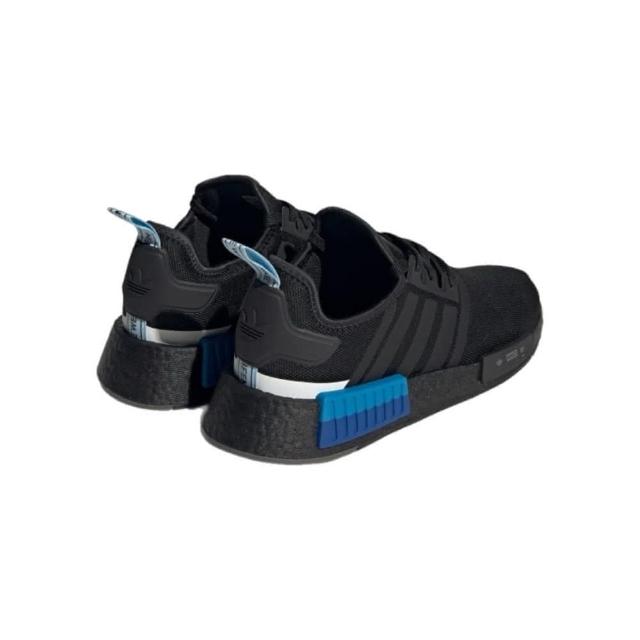 【adidas 愛迪達】ADIDAS ORIGINALS NMD R1 黑藍 全黑 黑魂 男款 休閒鞋 運動鞋 三葉草 IF8029