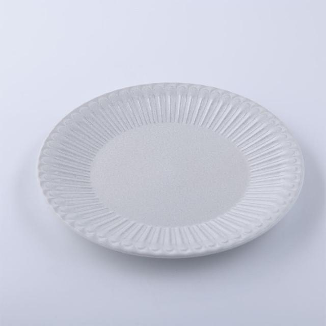 Shush Grace 美濃古典風圓形淺盤 白 24cm 日本製平輸品餐盤 淺盤 - momo購物 - 2024年09月