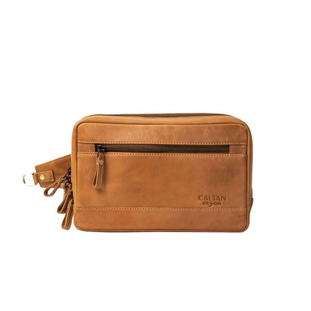 CALTAN DESIGN | 多功能單肩/斜背/手拿三用拉鍊真皮包 5456 三色(真皮 皮包 包包 穿搭 胸背包 手拿包 斜背包)