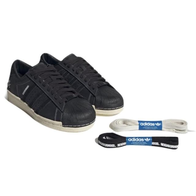 【NEIGHBORHOOD】ADIDAS ORIGINALS SUPERSTAR NEIGHBORHOOD SSTR 2005 骷髏雙刀 黑 ...
