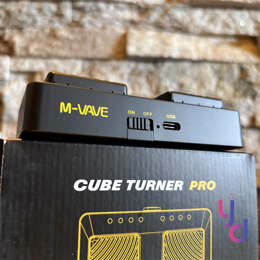 新 M-VAVE CUBE TURNER PRO USB Type C 迷你 雙踩釘 遠端 遙控 翻譜機 翻頁