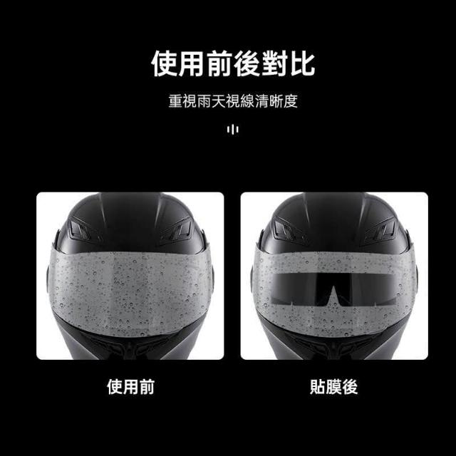 【id221】CA160 超疏水膜 親水貼 安全帽鏡片 A5自行裁切款 防霧膜 貼膜 鏡片防水膜 安全帽鏡片貼膜