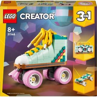 【LEGO 樂高】31148 Creator 創意系列 3合1 復古溜冰鞋(積木 模型 擺設)
