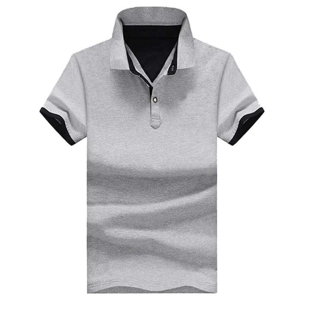 【JP】現貨-M-4XL POLO衫 男士T恤 素面 POLO 襯衫 POLO衫日常/商務 POLO衫 1536