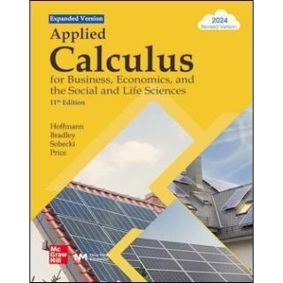 【McGraw-Hill】Applied Calculus for Business Economics and the Social and Life Sciences Expanded ...