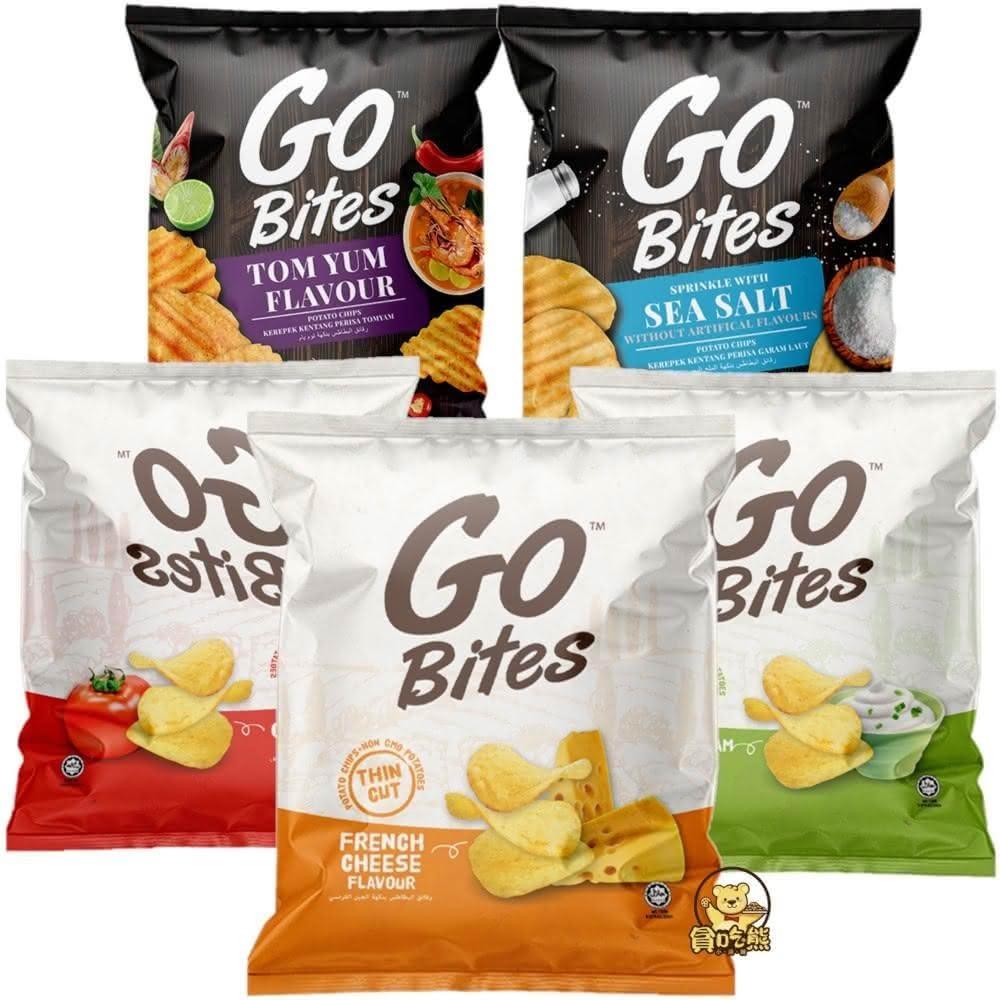 *貪吃熊*5包/組 馬來西亞 GO Bites 啃吧 洋芋片 60g