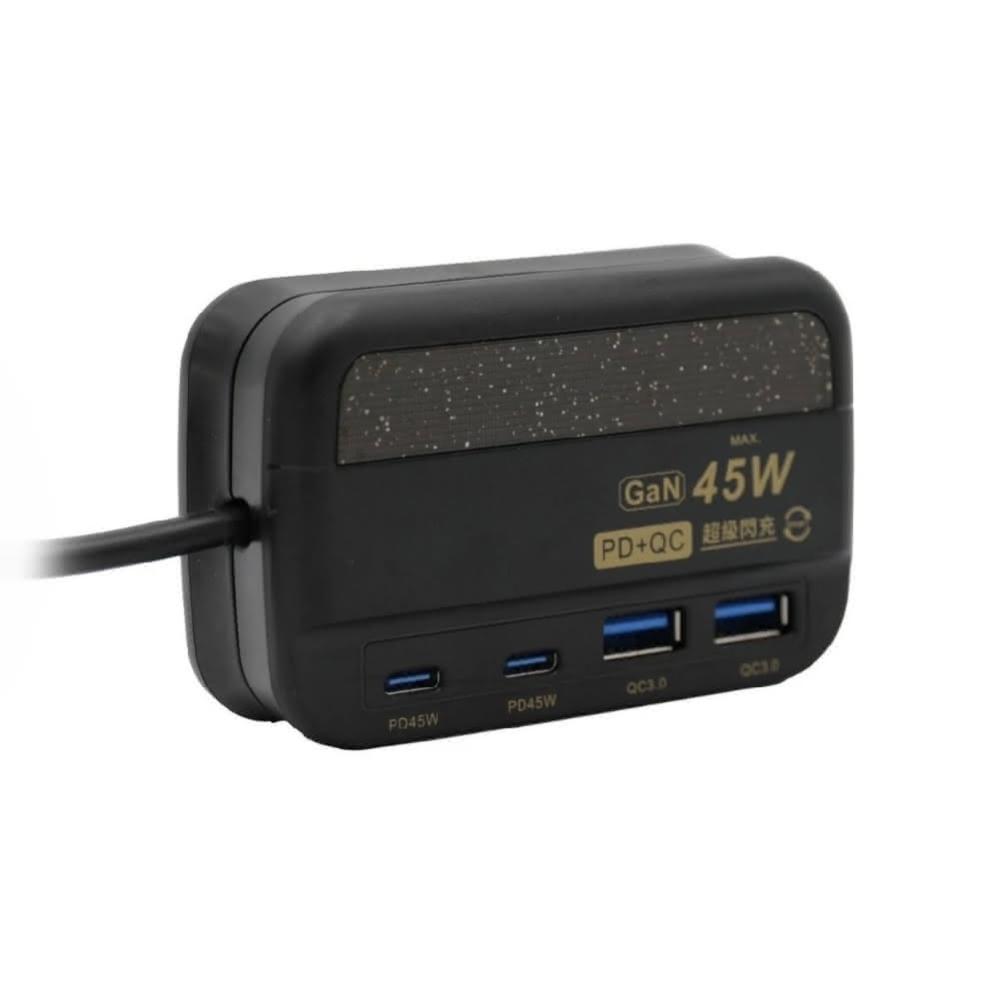 安全達人 UB-07 PD+QC3.0 快充 45W氮化鎵充電延長線 150公分 ( 延長線｜擴充延長線｜快充插座 )