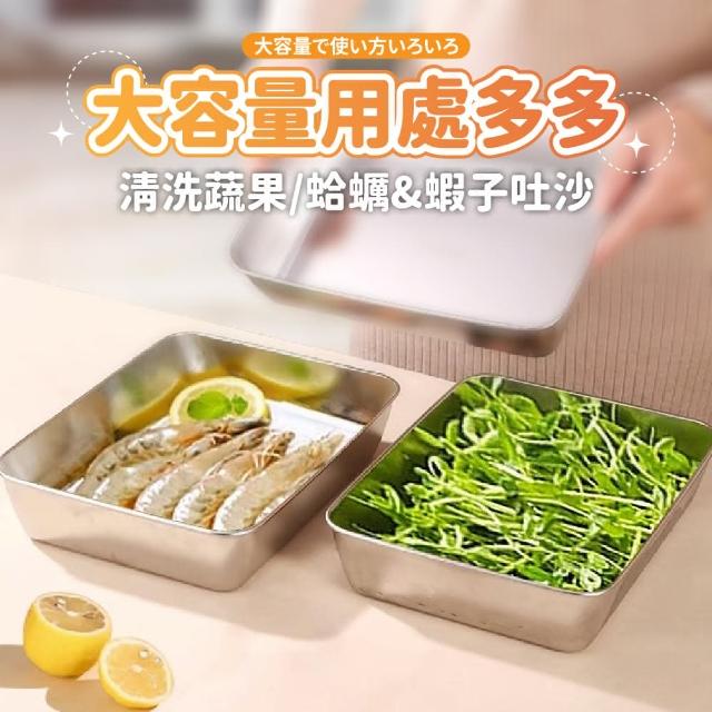 耐裝耐熱不鏽鋼保鮮盒-大號