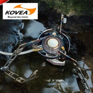 【KOVEA】韓國KOVEA 防風分離式高效能蜘蛛爐 MOONWALKER (KB-0211G) 附收納盒 大火力 可充分收折