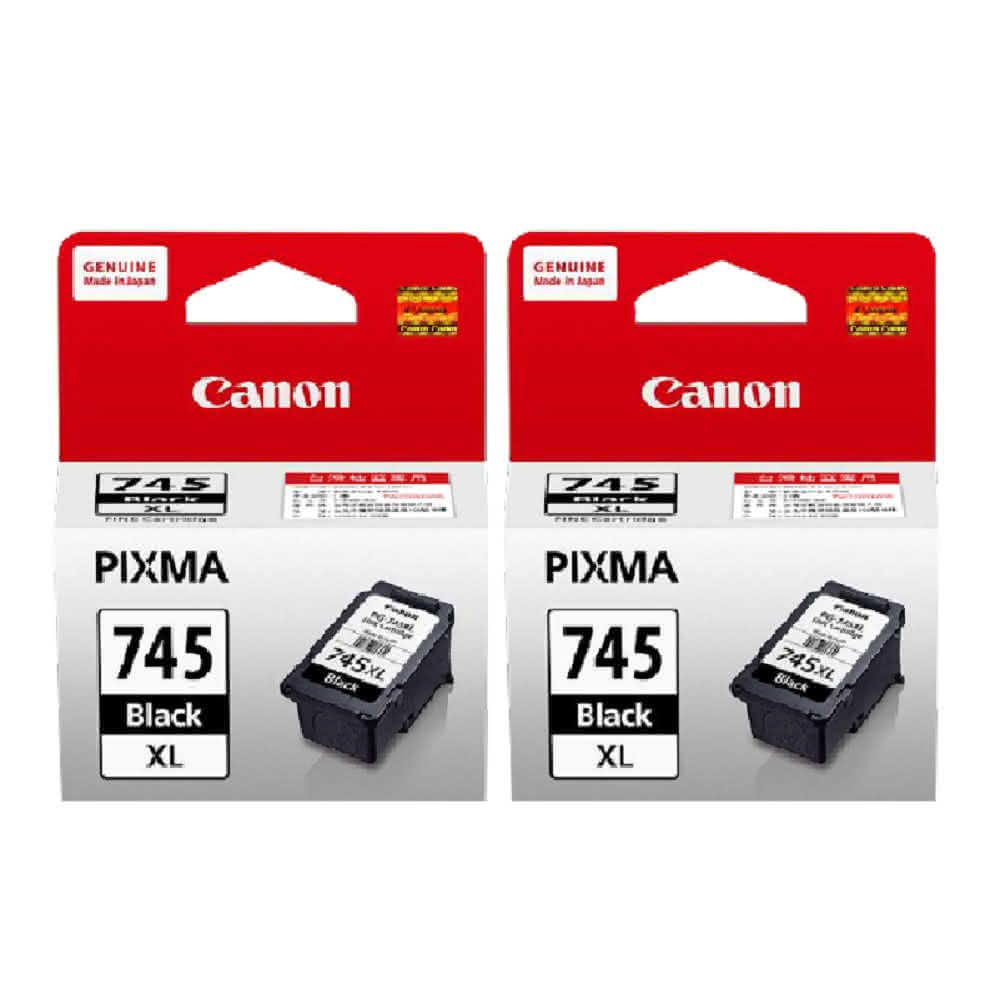 【Canon】PG745XL PG-745XL 原廠高量墨水匣 2黑