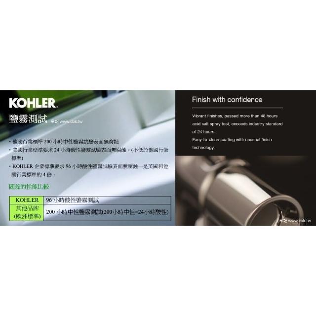 【KOHLER】Avid 雙層毛巾架(玫瑰金) K-97497T-RGD (章記)