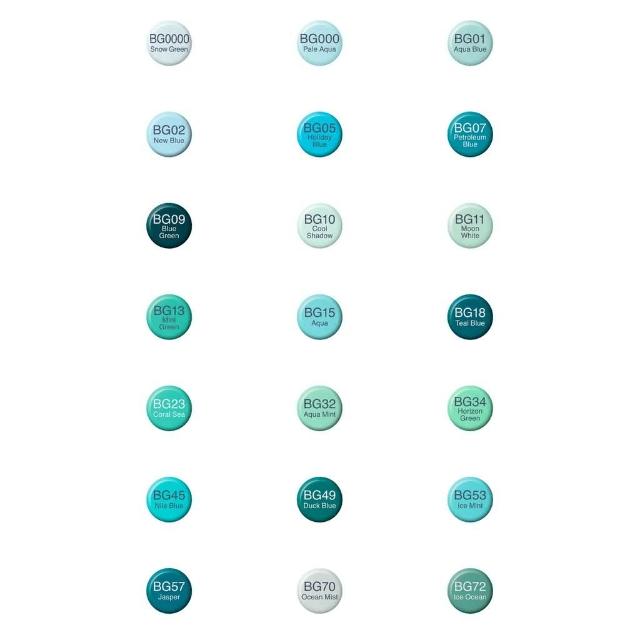 【Copic 酷筆客】INK 墨水單支BG系列-BG0000