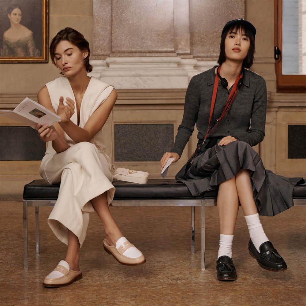 【Cole Haan】CHANON TASSEL LOAFER 經典流蘇 樂福鞋 女鞋經典黑-W31308