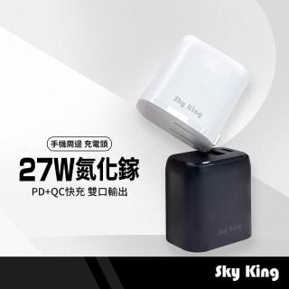 【Relight 睿亮】精天 COT-790充電頭 氮化鎵28W急速充電器 PD+QC多協議快充 雙輸出折疊插頭 BSMI認證