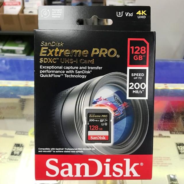 SanDisk Extreme PRO SDXC 2T 2TB 250MB UHS-I 4K V30 SD 記憶卡 專業攝影 相機記憶卡