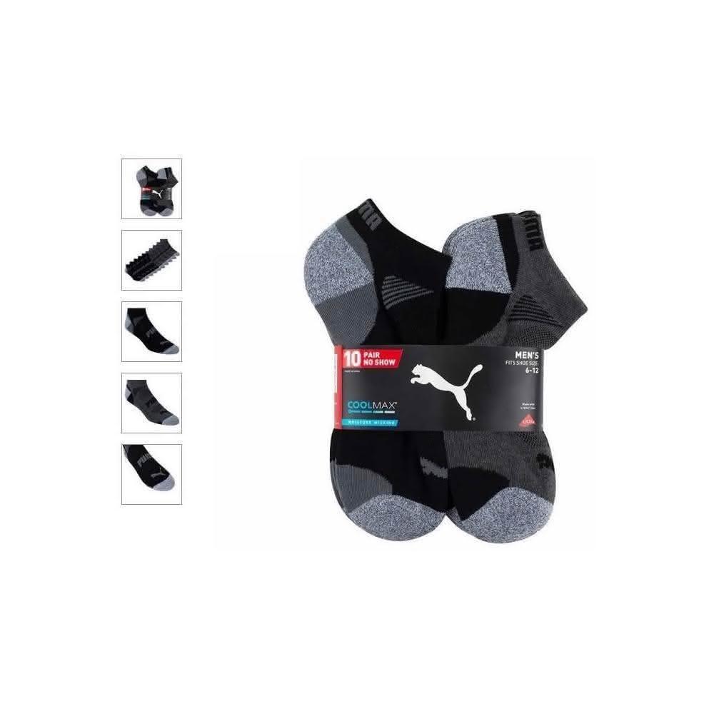 【PUMA】Puma 新款 襪子 2雙1包 CoolMax 短襪 厚底透氣 萊卡填加 男襪