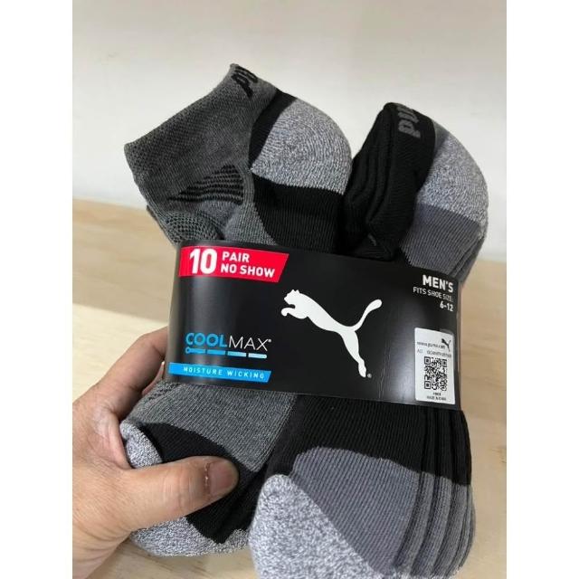 【PUMA】Puma 新款 襪子 2雙1包 CoolMax 短襪 厚底透氣 萊卡填加 男襪