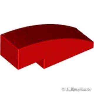【LEGO 樂高】零件一組15入 弧形磚 3x1 50950 紅色 4251162樂高零件