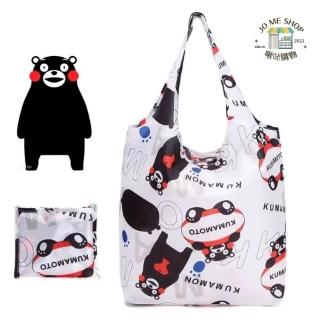 限定 禮物 現貨 🇯🇵日本 熊本熊 kumamon 紀念 可折疊卡通 購物袋 環保袋 大容量 單肩 手提袋子 交換禮物