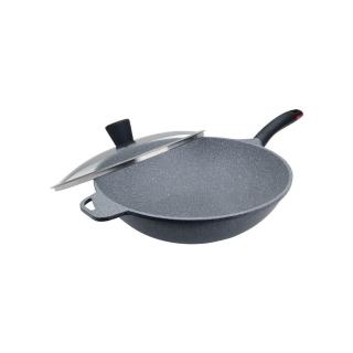 Le idea 樂德兒│PERFECT 理想牌 極緻鑄造 不沾炒鍋 超過 IH 33cm附蓋