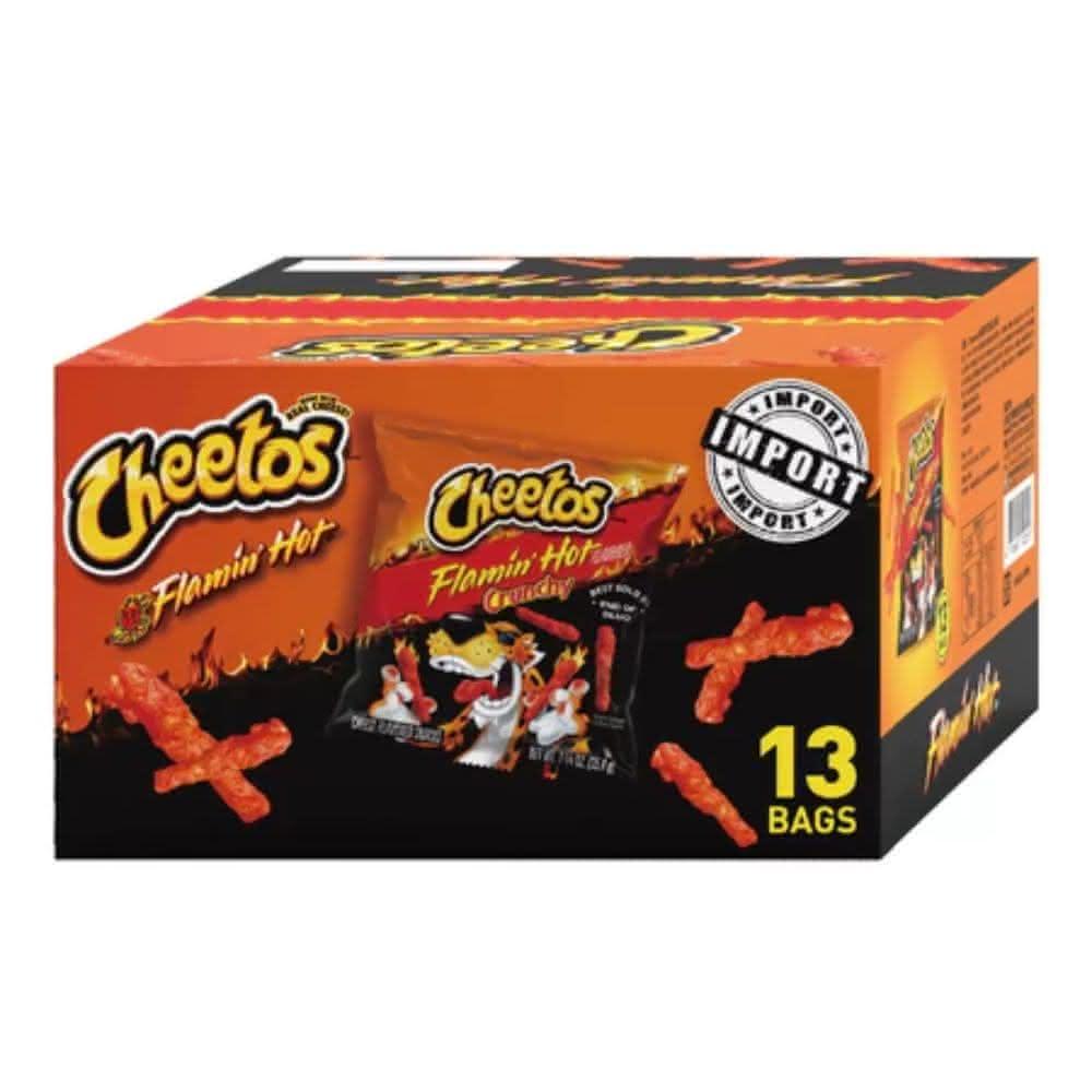 【cheetos 奇多】香辣起司玉米棒 20gx13入 箱裝 起司棒 洋芋片 薯片 代購 costco 好市多獨家口味