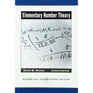 【McGraw-Hill】ELEMENTARY NUMBER THEORY 7/E IE BURTON 9780071289191