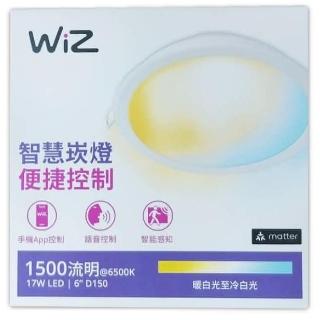 WiZ 智慧照明 LED可調光崁燈 開孔15公分 PW003 PW03N 支援matter 高雄永興照明