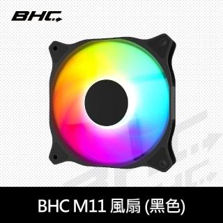 BHC M11-12cm ARGB 機殼風扇 黑白